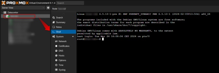 Home Assistant - Installation innerhalb Proxmox - BlueStorm-X